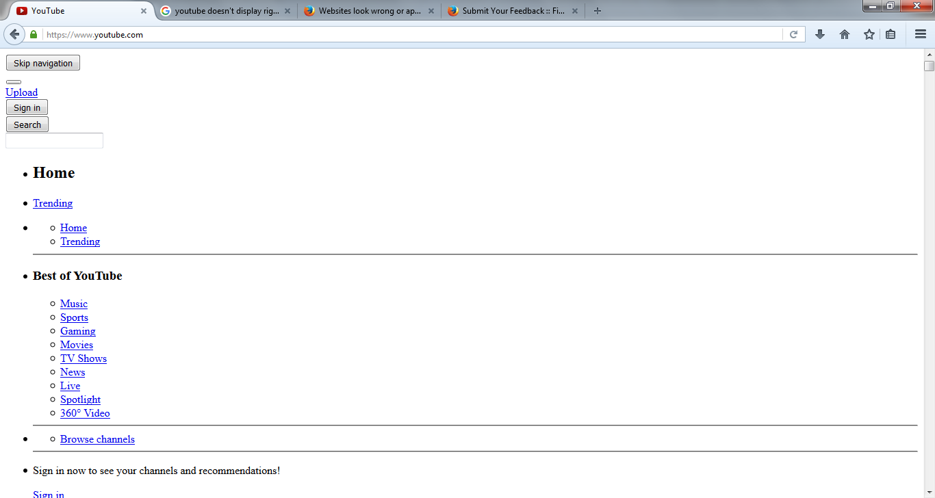 www.youtube.com - layout is messed up · Issue #2153 · webcompat/web ...