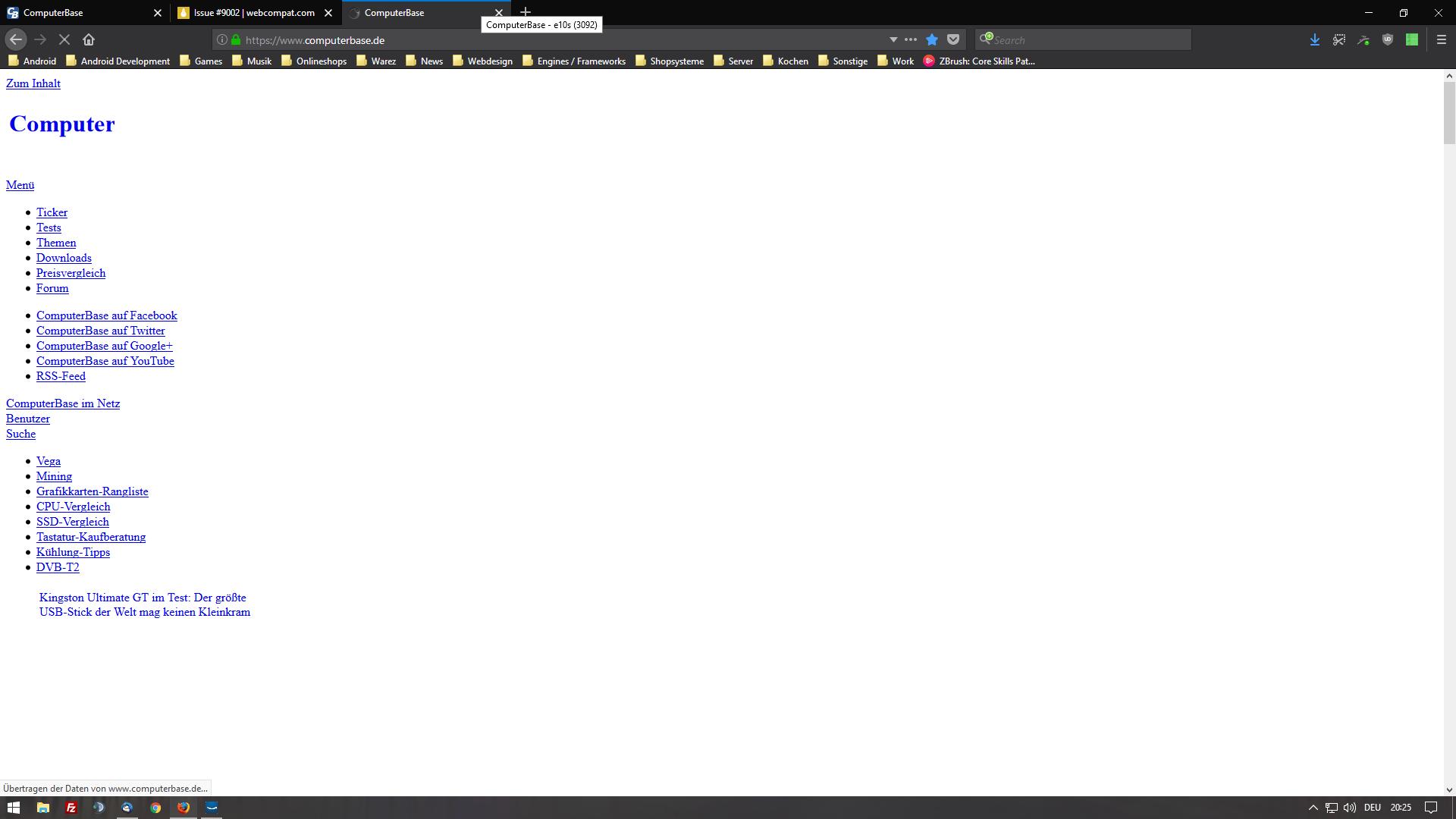 Puterbasede Design Is Broken · Issue 9002 · Webcompatweb Bugs · Github 