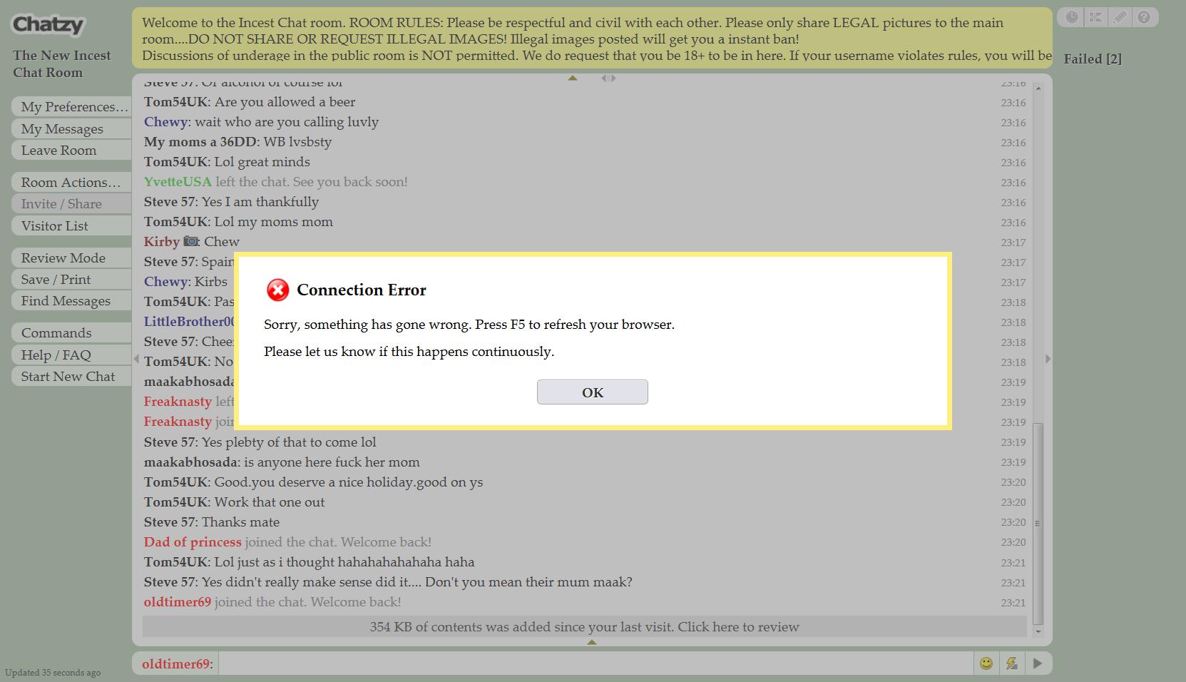 us20.chatzy.com - site is not usable · Issue #19989 · webcompat/web-bugs · GitHub