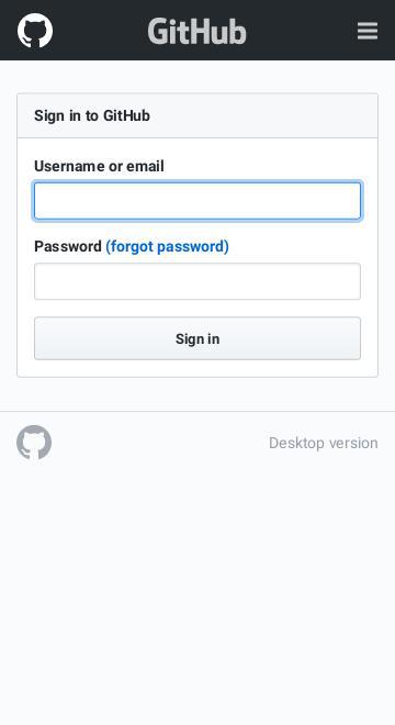 github.com - desktop site instead of mobile site · Issue #21749 · webcompat/web-bugs · GitHub