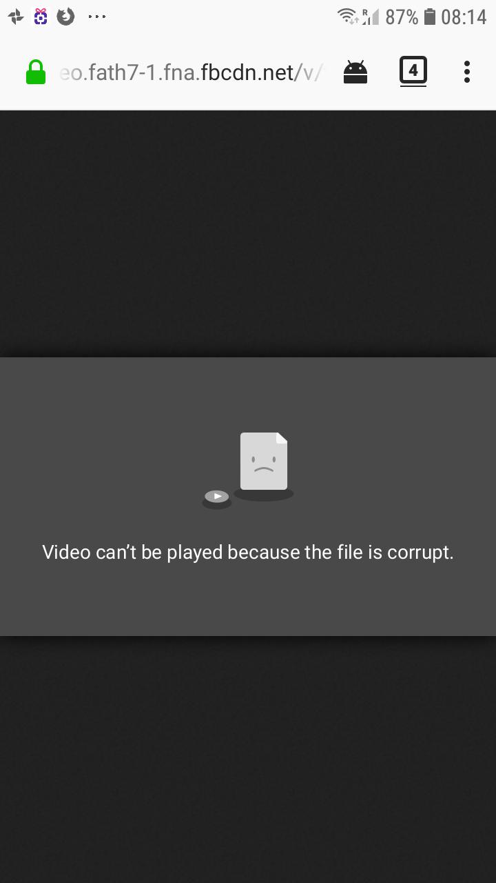 Videofath7 Video Or Audio Doesnt Play · Issue 21136 · Webcompatweb Bugs