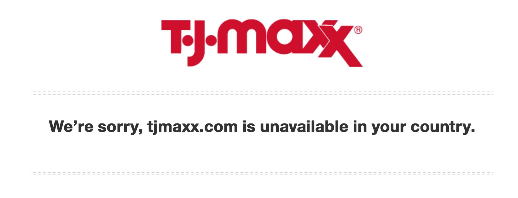 m.tjmaxx.tjx.com - Unable to dismiss the newsletter overlay · Issue ...
