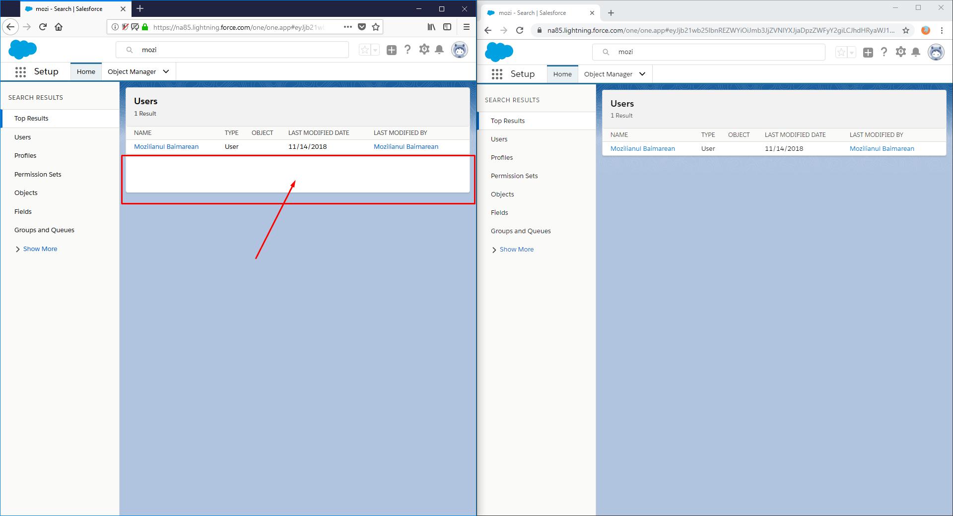 Unnecessary Area Is Displayed In The Search Results Page · Issue