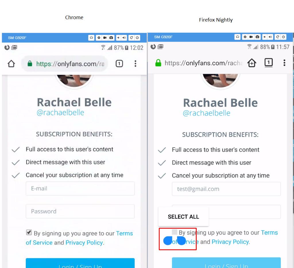 onlyfans.com - Checkbox is not usable · Issue #23064 · webcompat/web-bugs · GitHub