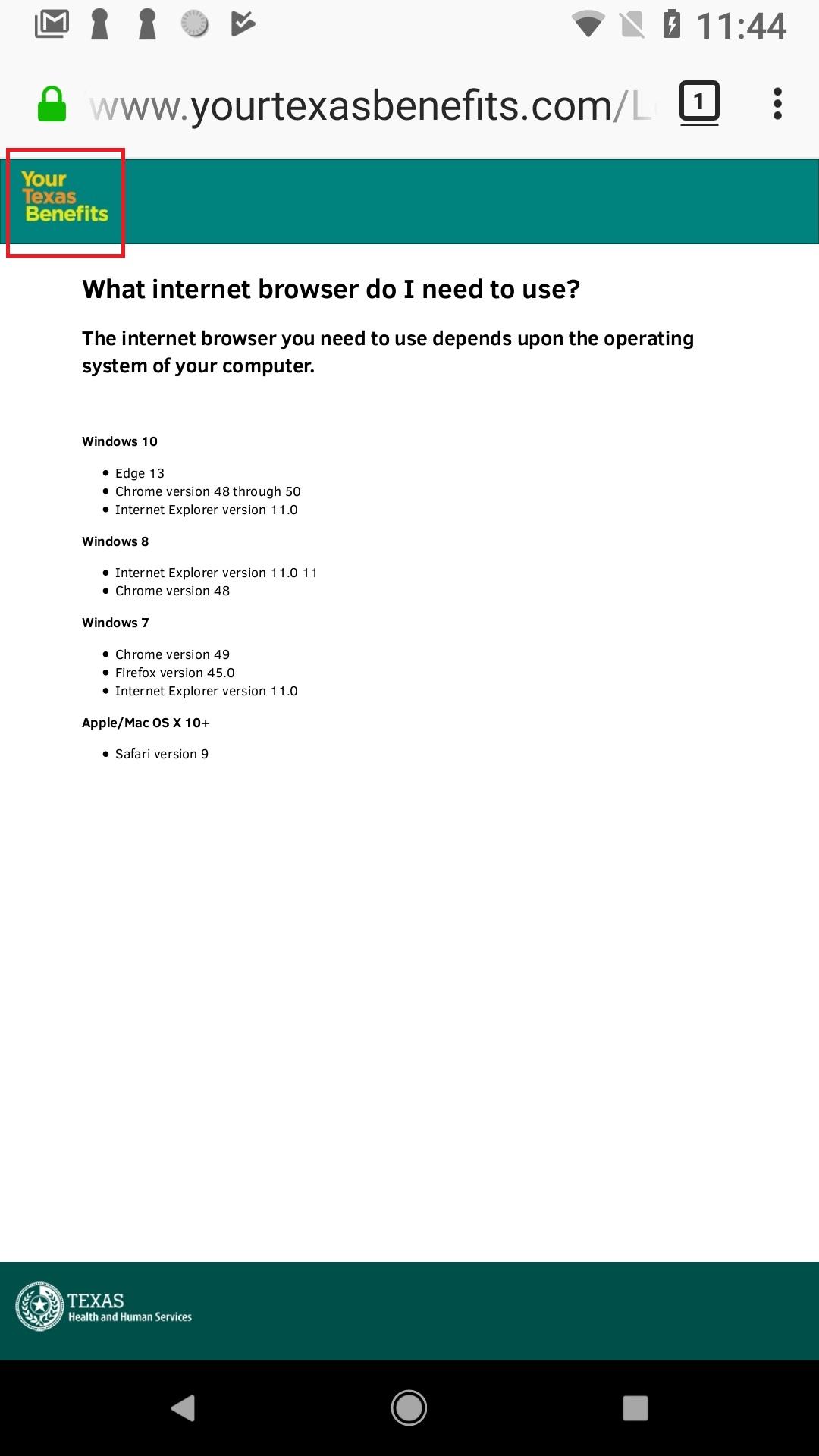 Www yourtexasbenefits Redirect To Home Page Is Not Performed When Tapping The Logo www-yourtexasbenefits-redirect-to-home-page-is-not-performed-when-tapping-the-logo