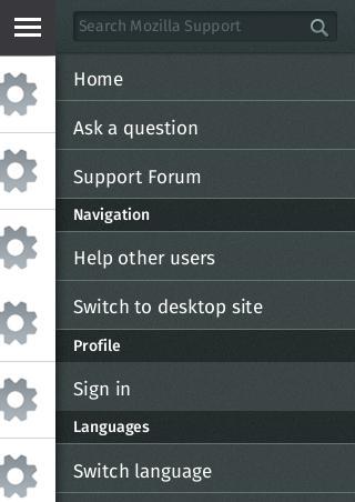 support.mozilla.org - desktop site instead of mobile site · Issue #24682 · webcompat/web-bugs ...