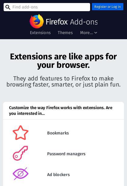 addons.mozilla.org - design is broken · Issue #23881 · webcompat/web-bugs · GitHub