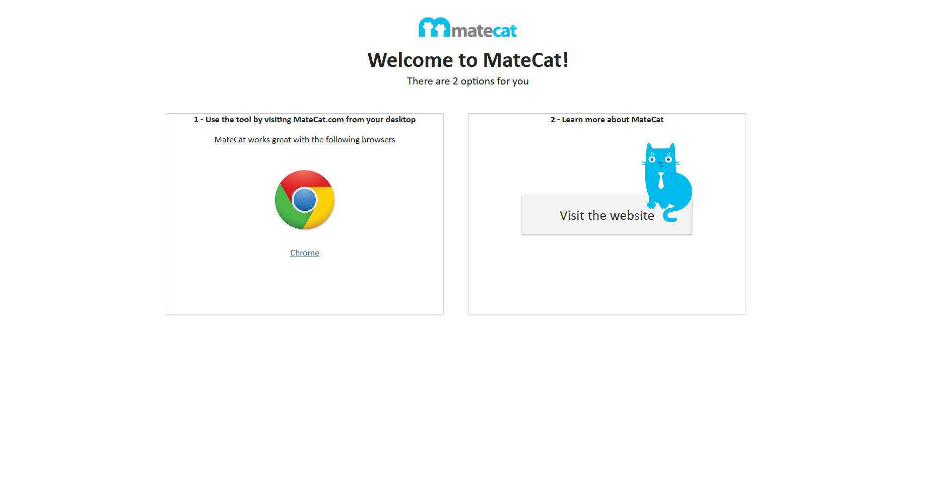 www.matecat.com - site is not usable · Issue #46047 · webcompat/web-bugs · GitHub