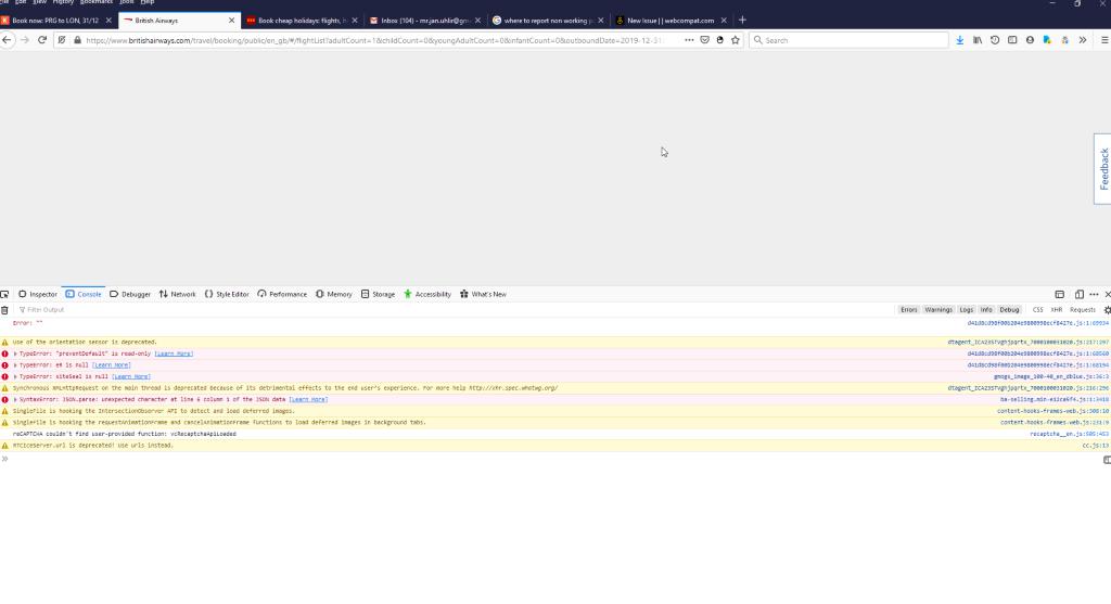 www.britishairways.com - site is not usable · Issue #47021 · webcompat/web-bugs · GitHub