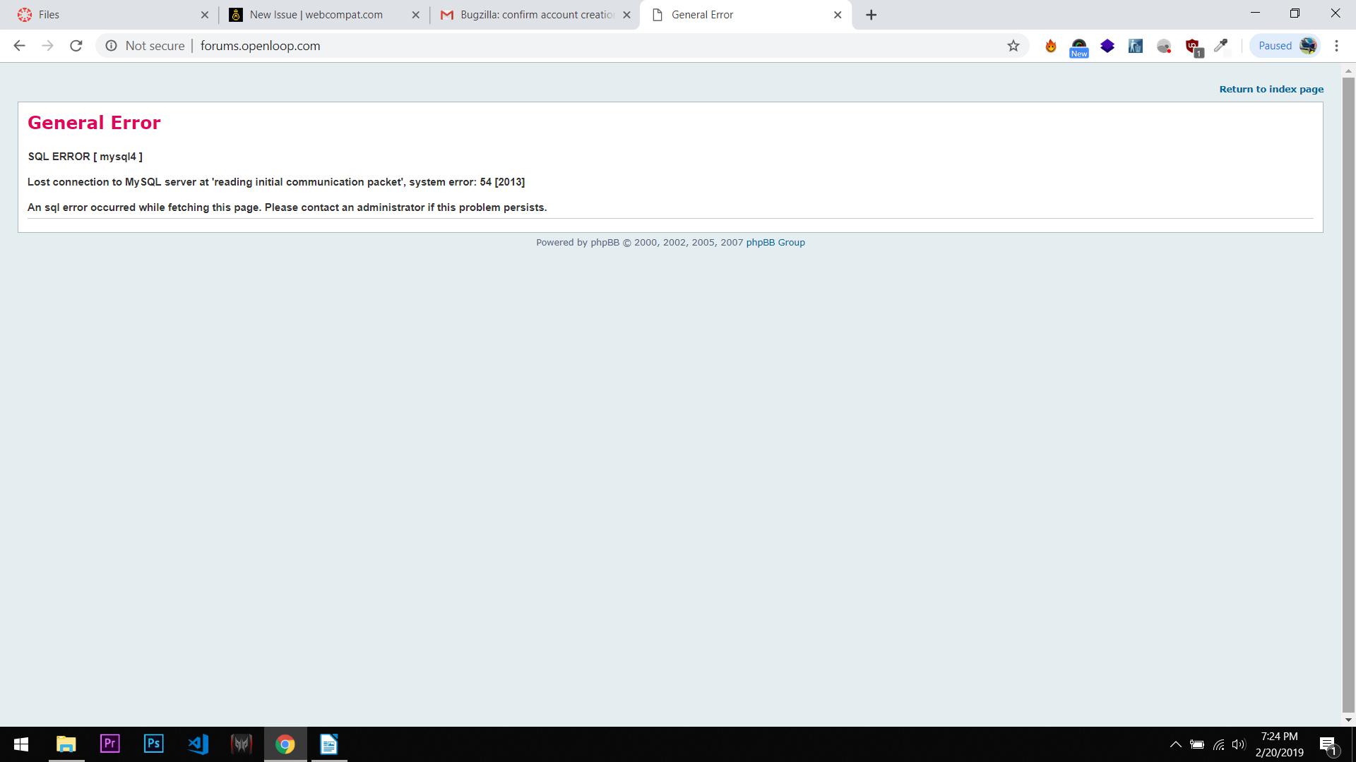 forums.openloop.com - design is broken · Issue #26475 · webcompat/web-bugs · GitHub