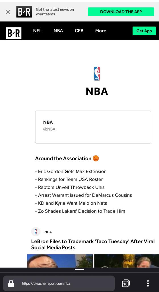 bleacherreport.com - site is not usable · Issue #39096 · webcompat/web-bugs · GitHub