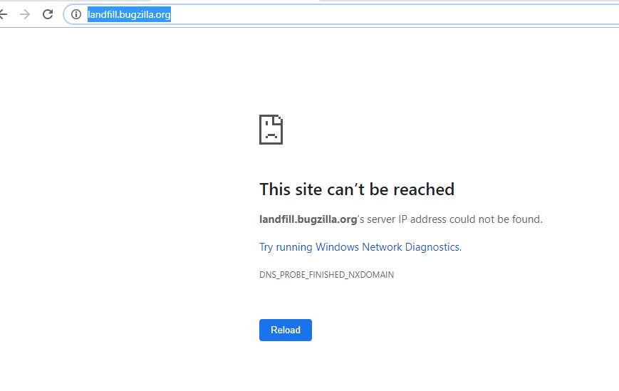 landfill.bugzilla.org - site is not usable · Issue #40904 · webcompat/web-bugs · GitHub