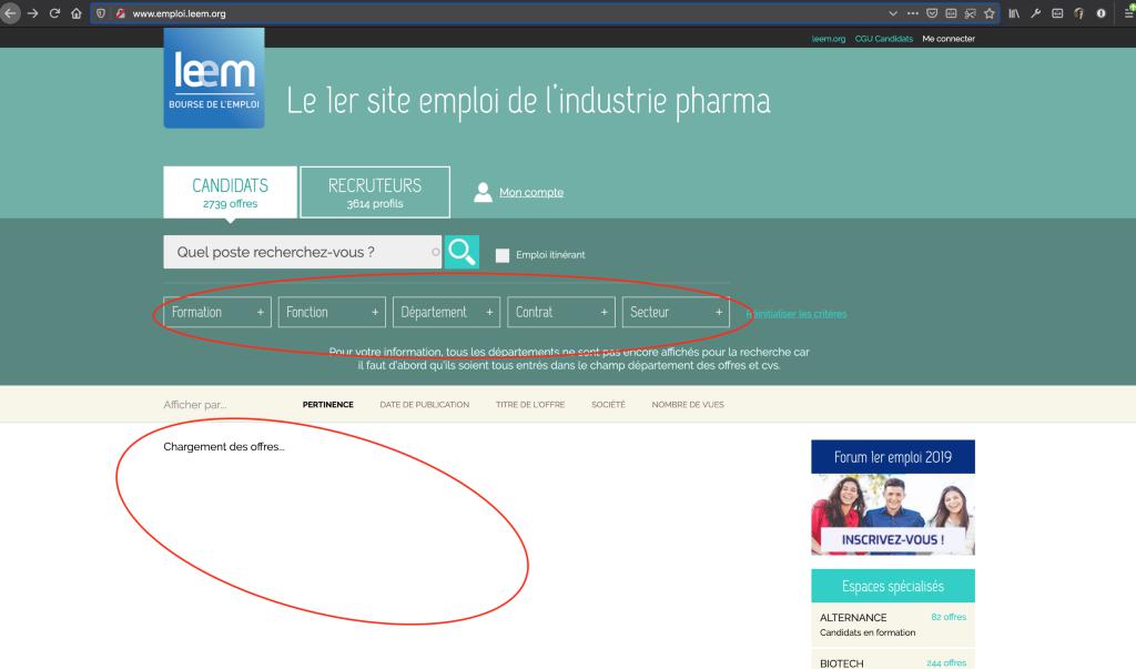 www.emploi.leem.org - site is not usable · Issue #40001 · webcompat/web-bugs · GitHub