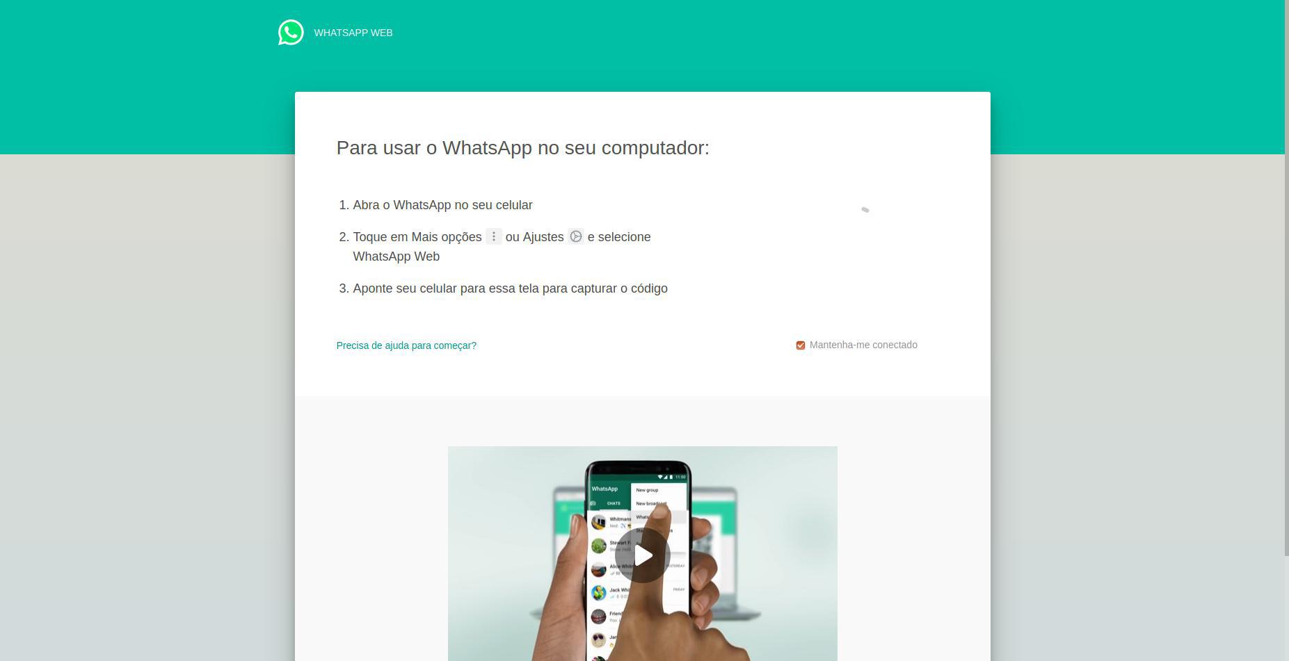 web.whatsapp.com - site is not usable · Issue #60507 · webcompat/web-bugs · GitHub