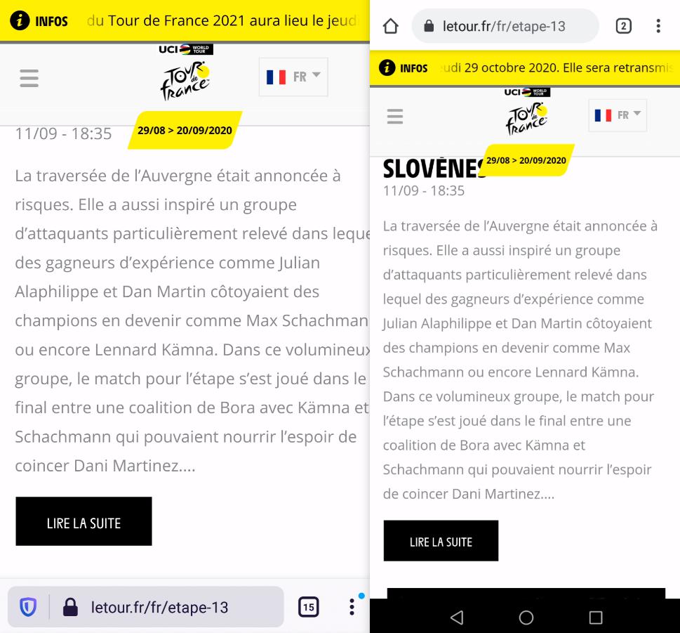 Letourfr Site Is Not Fully Mobile Optimized · Issue 59980 · Webcompatweb Bugs · Github 