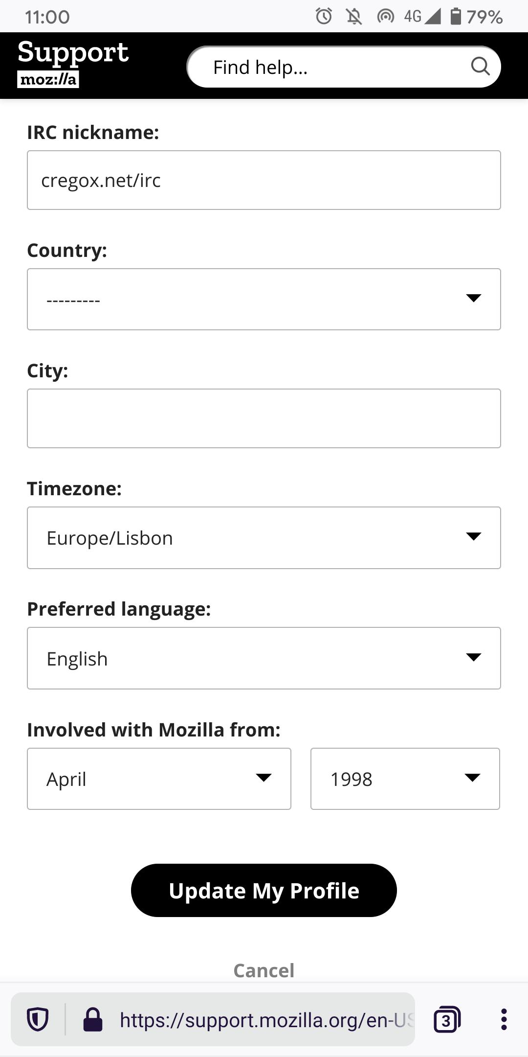 support.mozilla.org - site is not usable · Issue #49502 · webcompat/web-bugs · GitHub