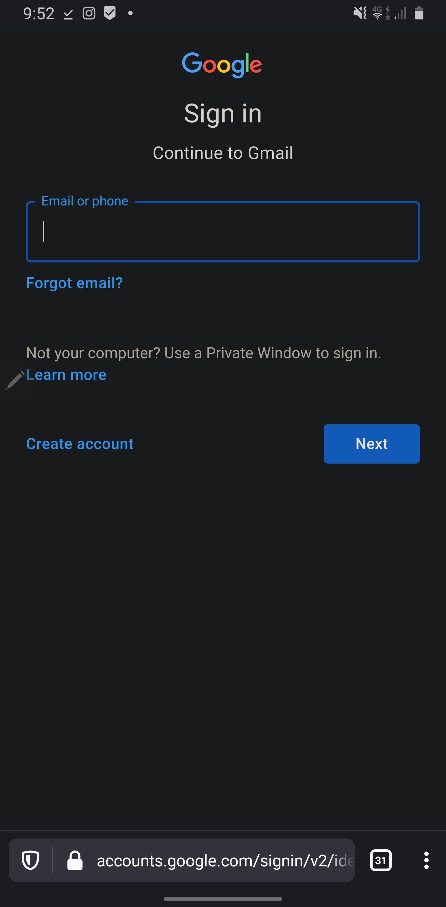 accounts.google.com - desktop site instead of mobile site · Issue #58279 · webcompat/web-bugs ...
