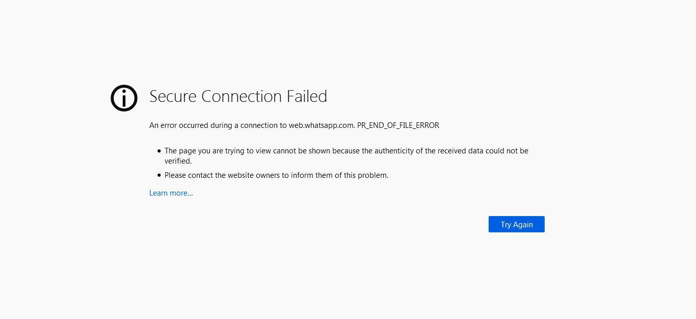 web.whatsapp.com - site is not usable · Issue #65621 · webcompat/web-bugs · GitHub