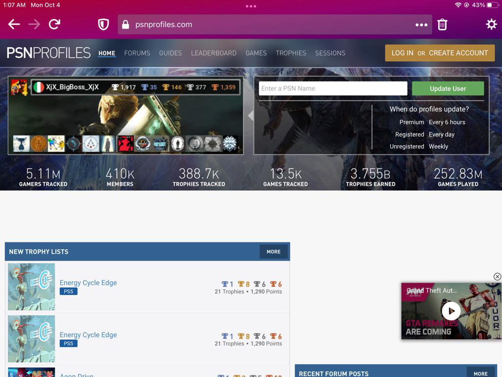 psnprofiles.com - see bug description · Issue #88937 · webcompat/web ...