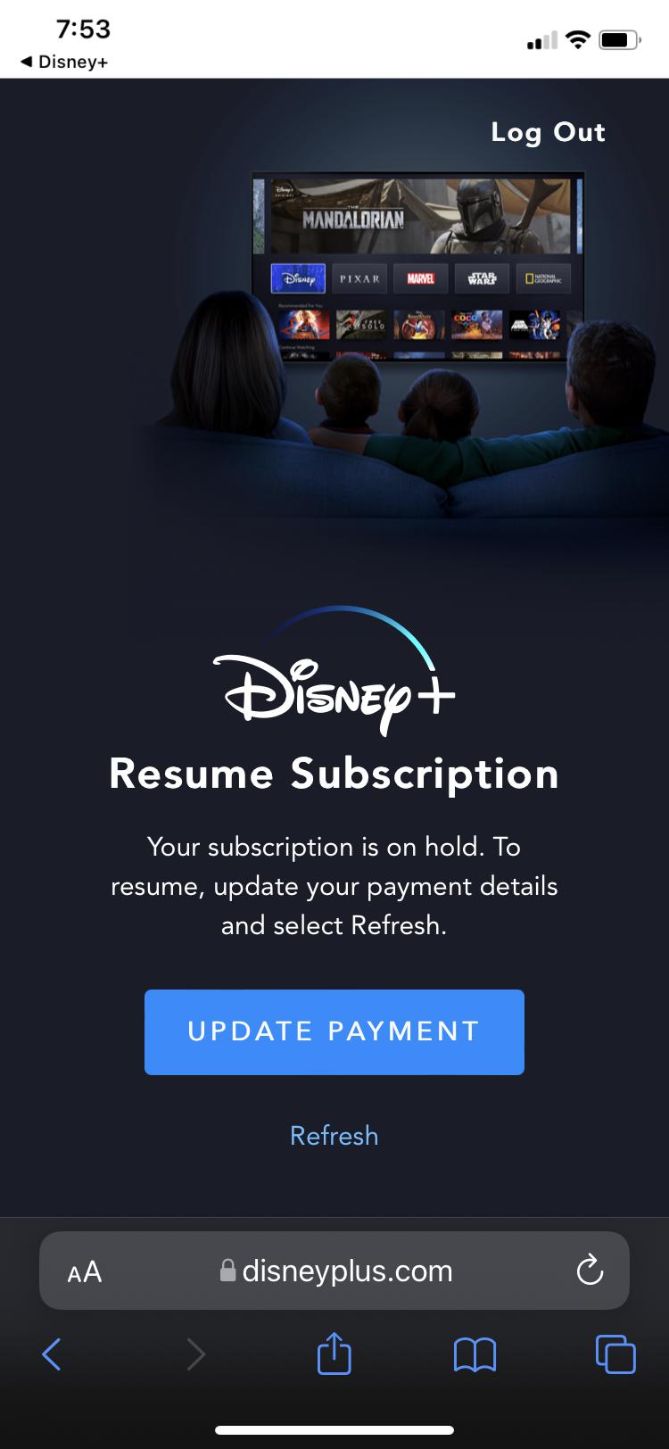 www.disneyplus.com - site is not usable · Issue #95098 · webcompat/web-bugs · GitHub
