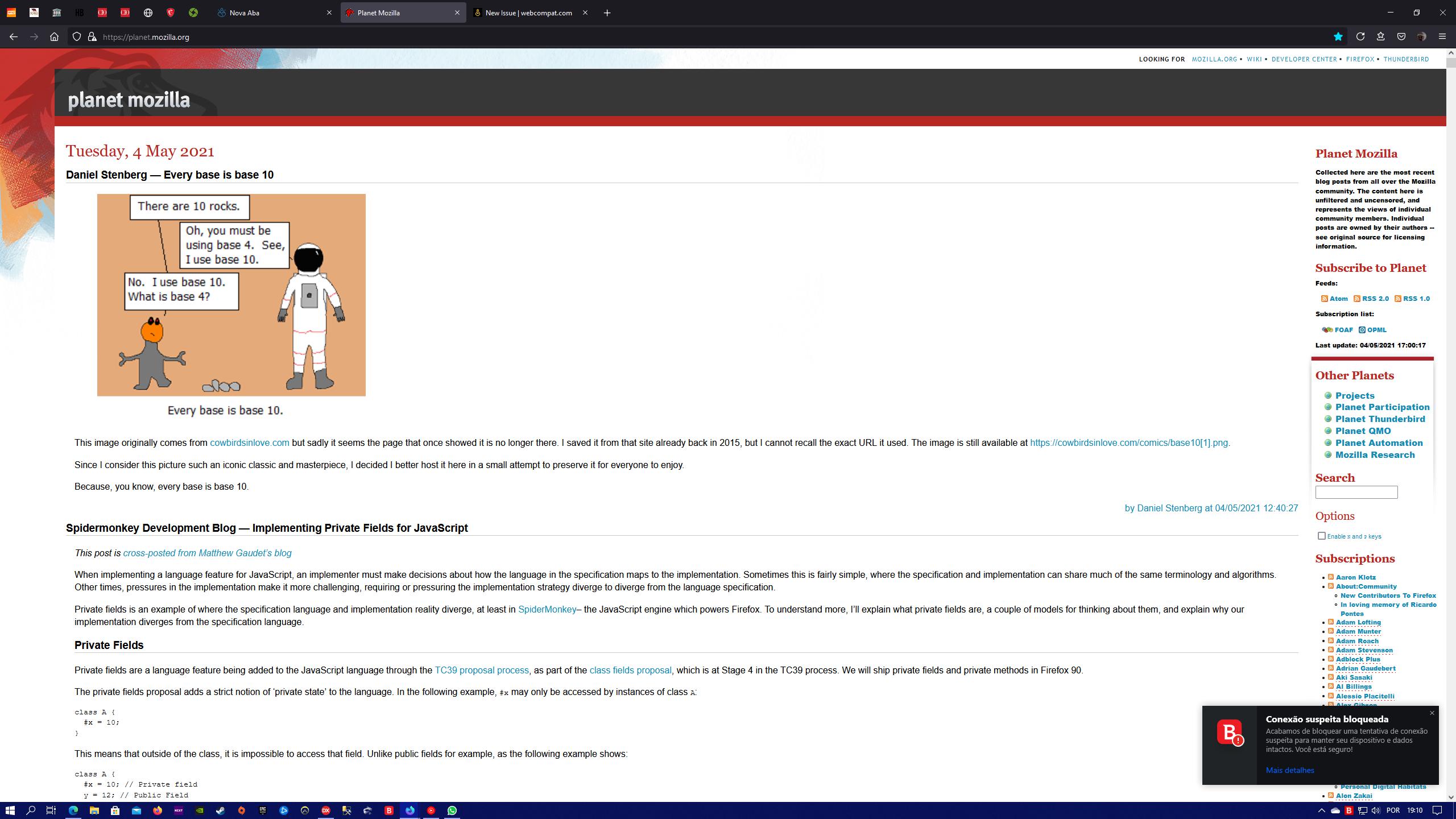 planet.mozilla.org - see bug description · Issue #72918 · webcompat/web-bugs · GitHub