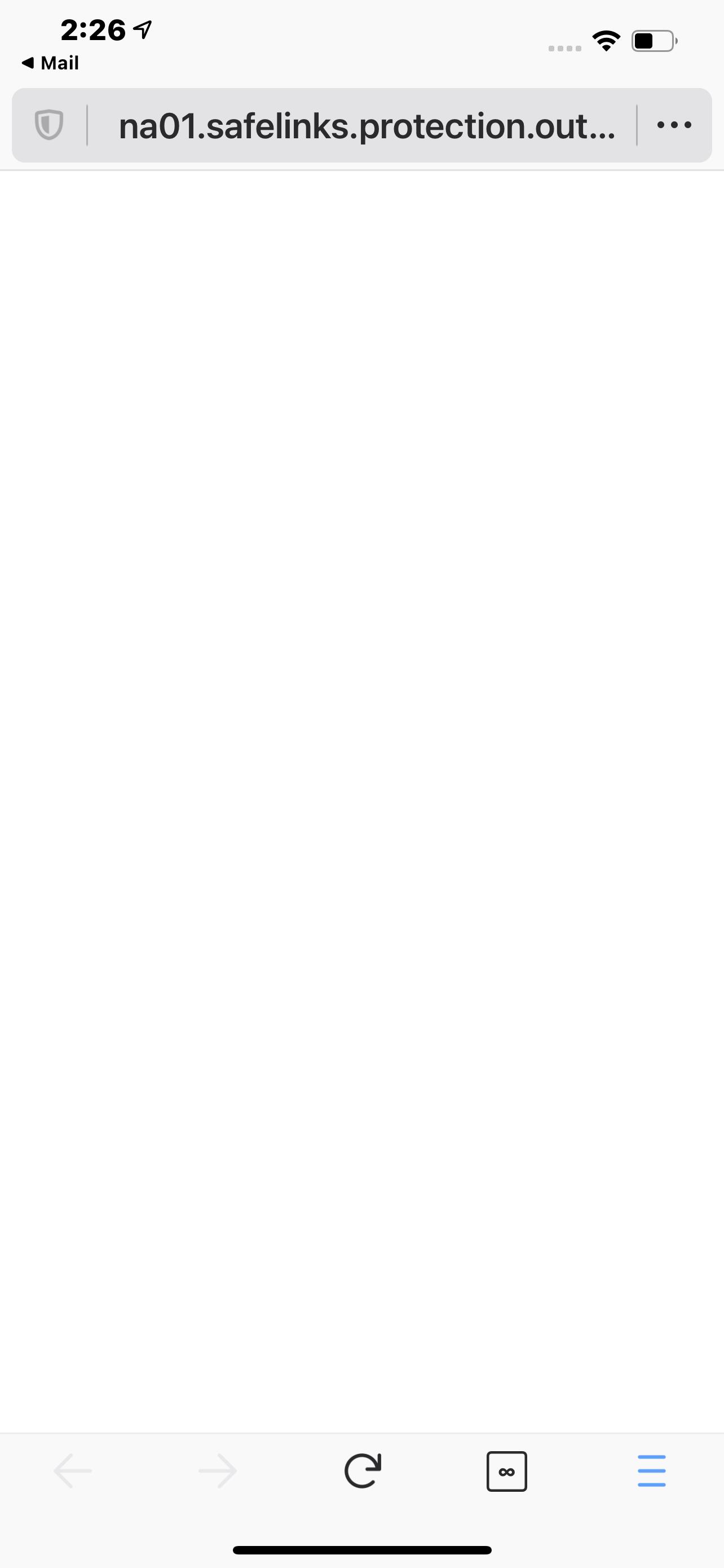 na01.safelinks.protection.outlook.com - design is broken · Issue #75334 ...