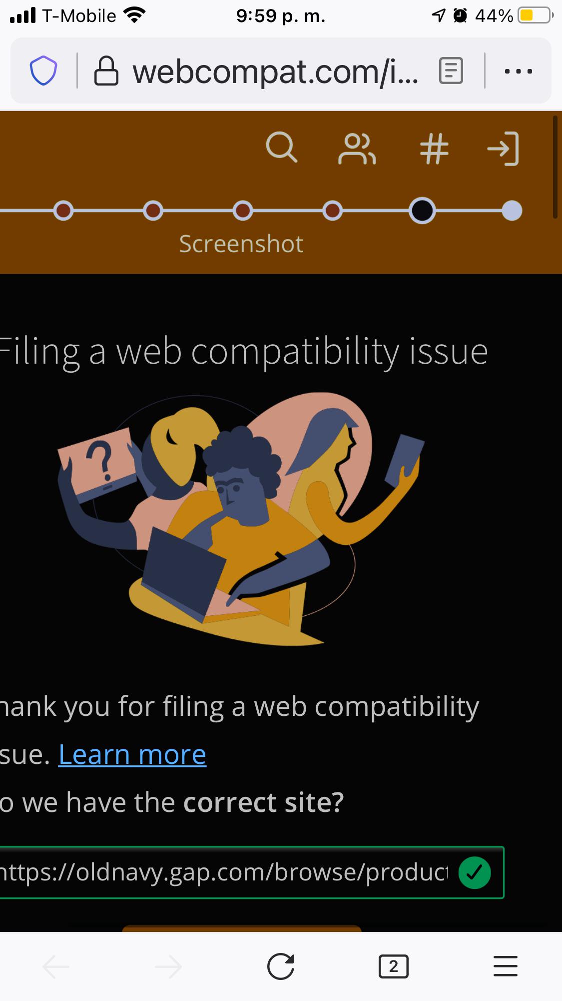 oldnavy.gap.com - see bug description · Issue #79050 · webcompat/web-bugs · GitHub