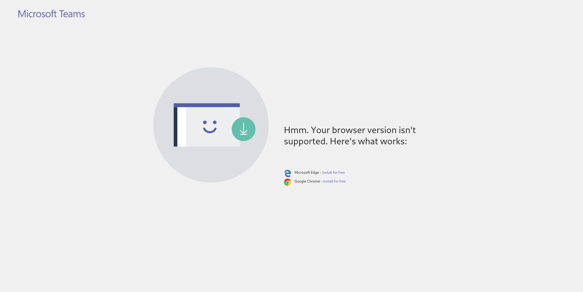 teams.live.com - site is not usable · Issue #112977 · webcompat/web-bugs · GitHub