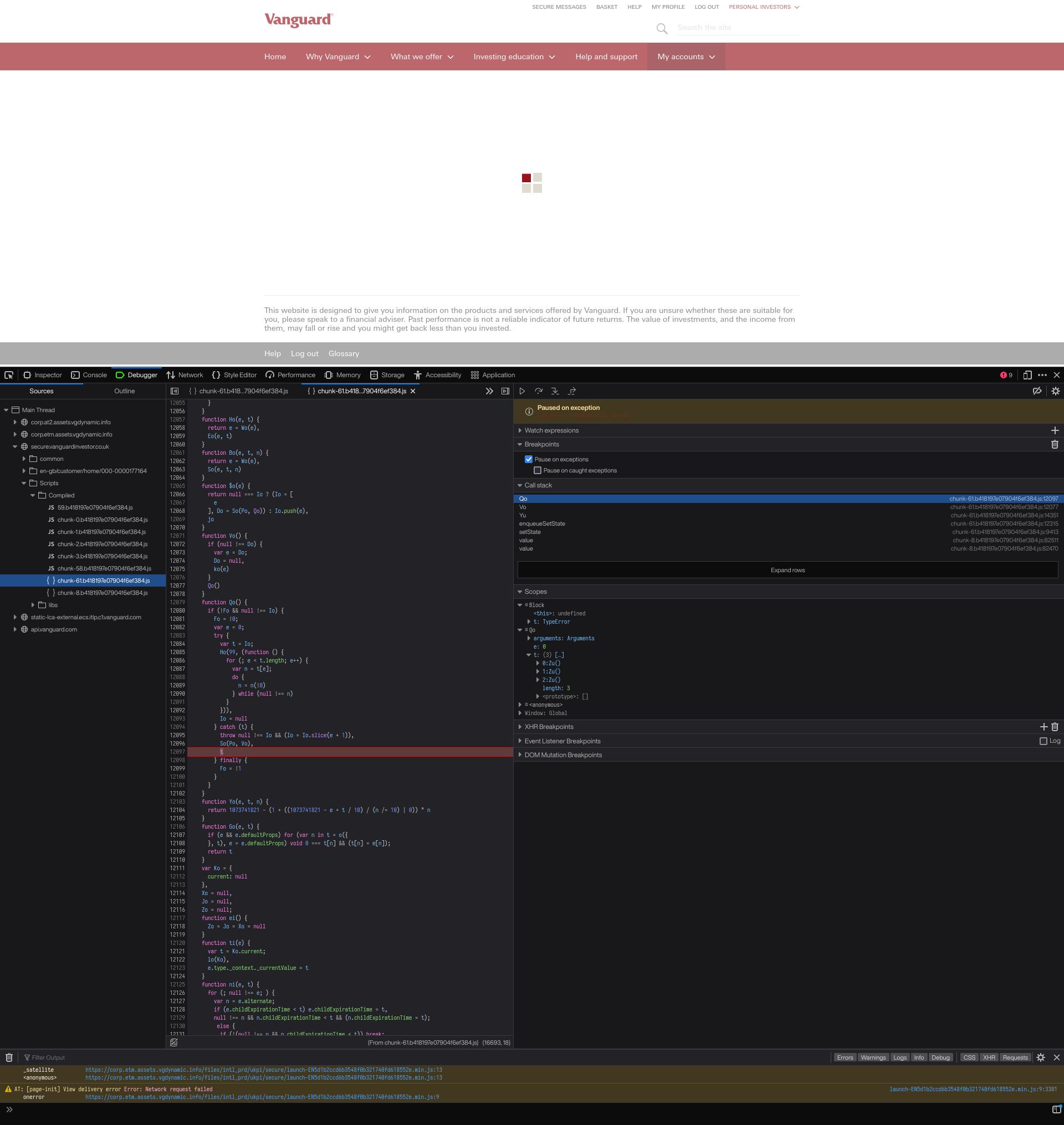 secure.vanguardinvestor.co.uk - site is not usable · Issue #112553 · webcompat/web-bugs · GitHub