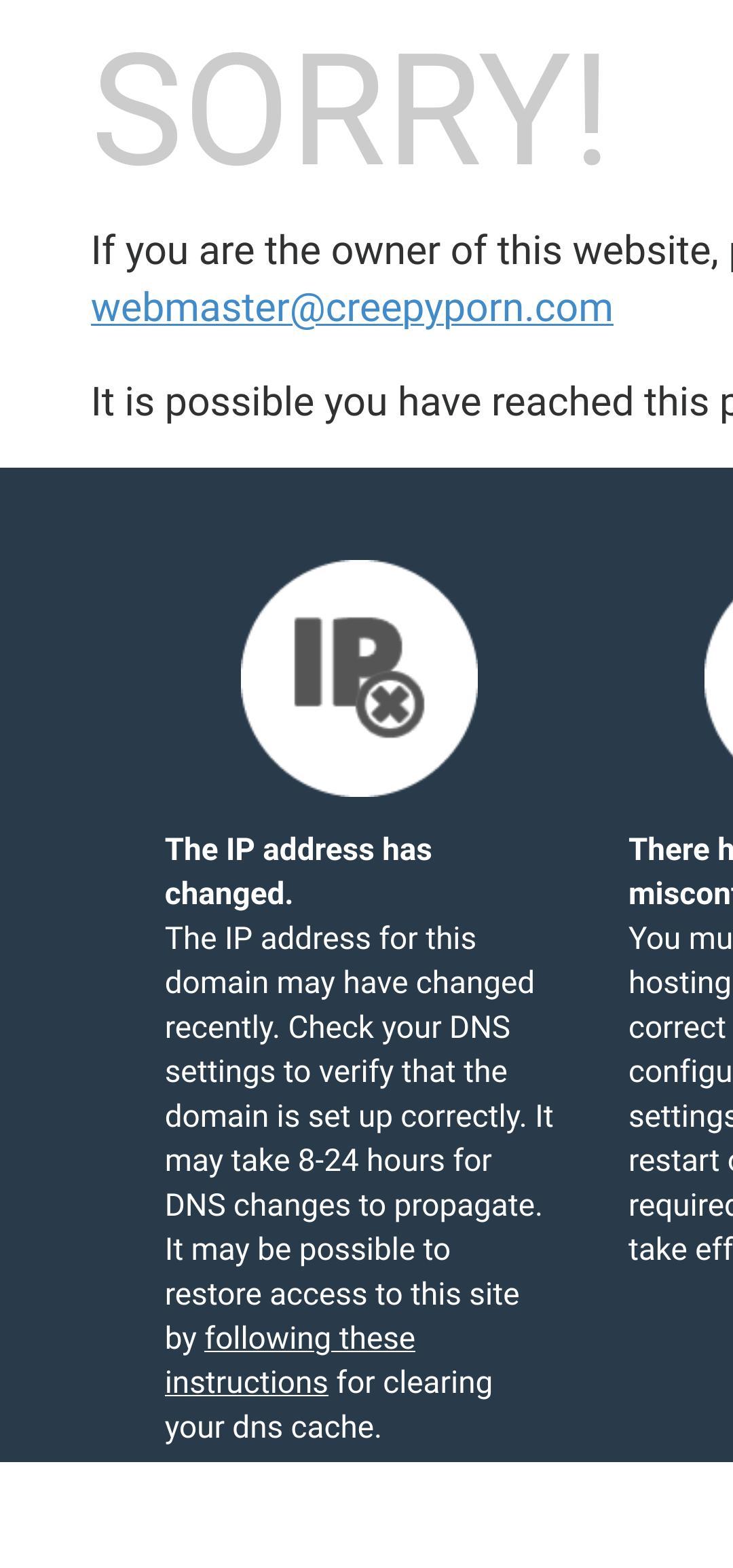 creepyporn.com - site is not usable · Issue #113196 · webcompat/web-bugs · GitHub