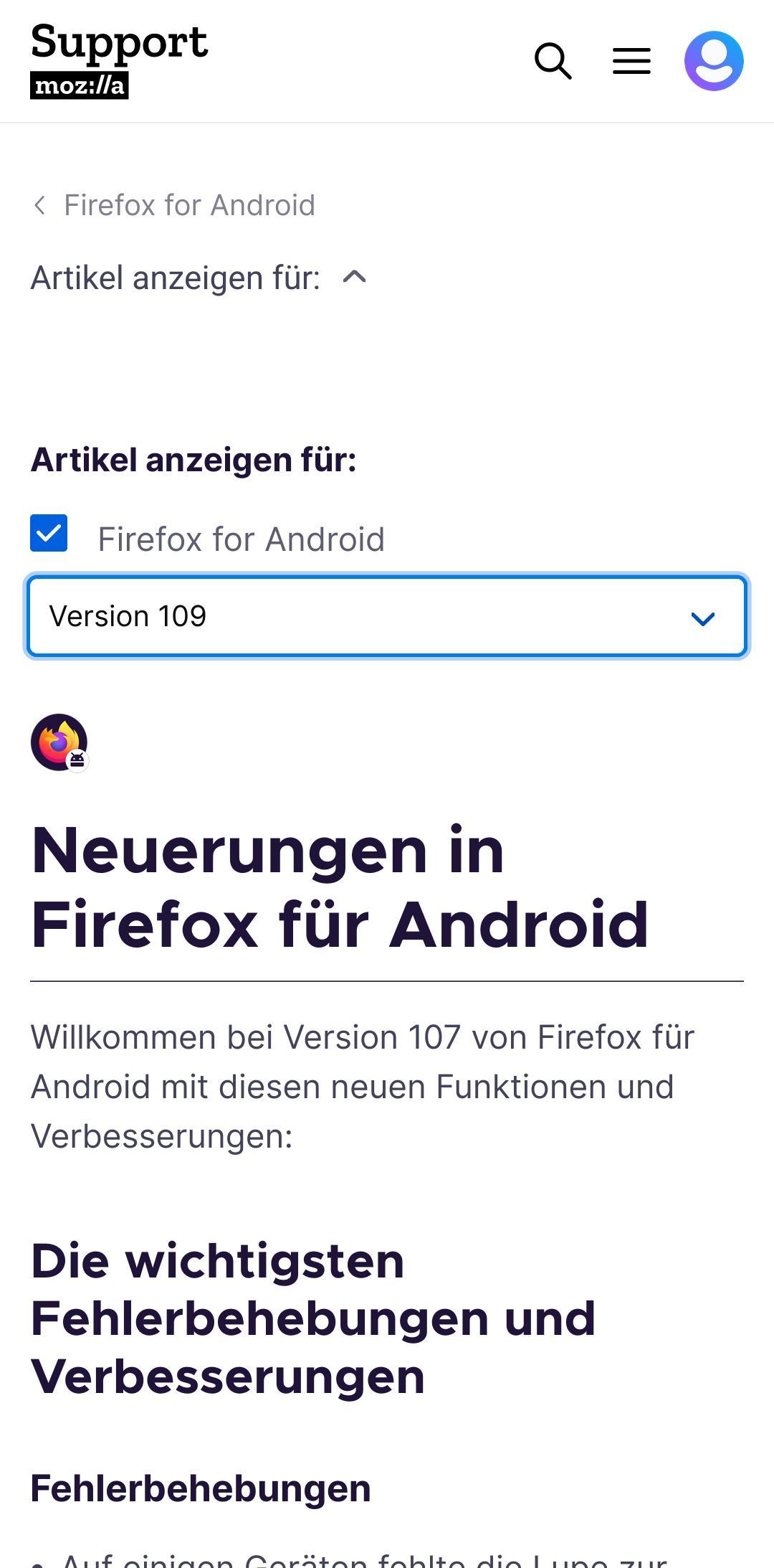 support.mozilla.org - site is not usable · Issue #115341 · webcompat/web-bugs · GitHub