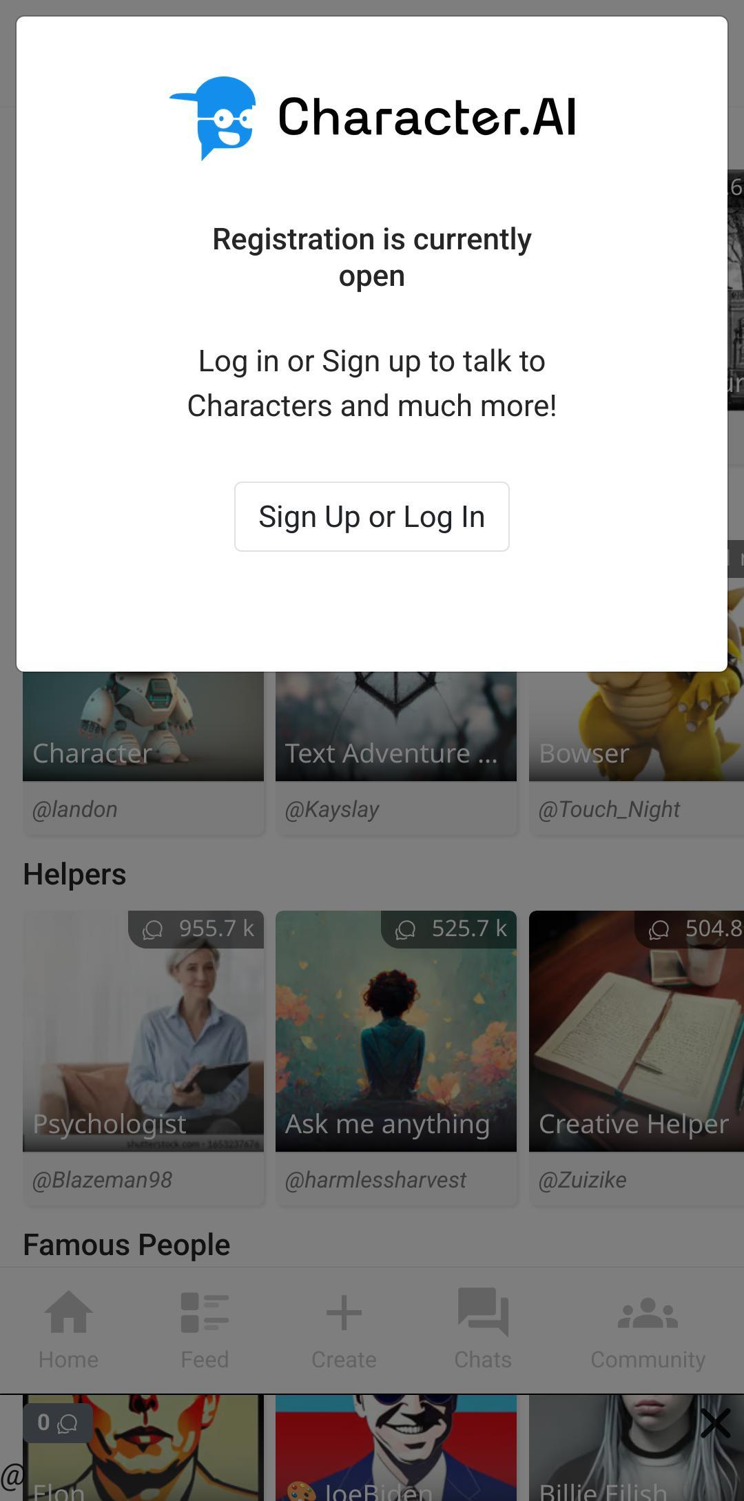 beta.character.ai - site is not usable · Issue #116169 · webcompat/web-bugs · GitHub