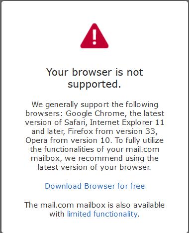mail.com - see bug description · Issue #116005 · webcompat/web-bugs · GitHub