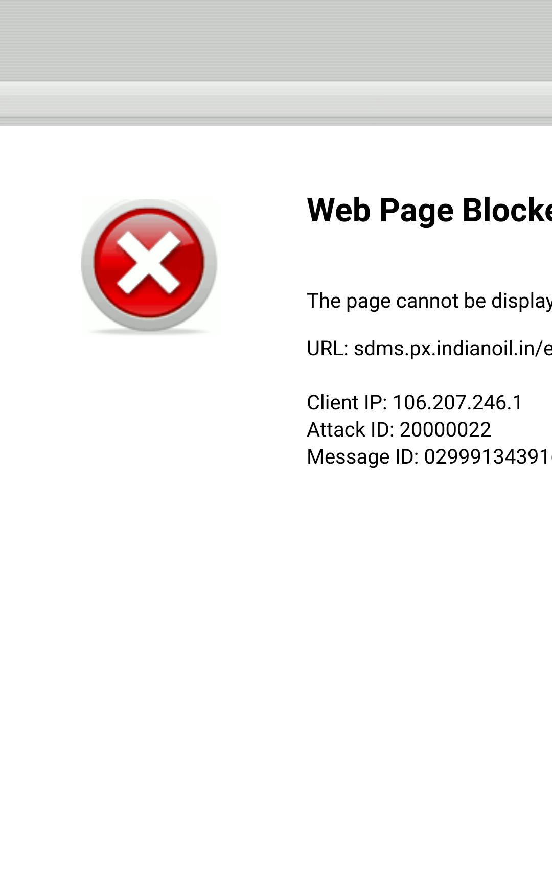 sdms.px.indianoil.in - site is not usable · Issue #99152 · webcompat/web-bugs · GitHub