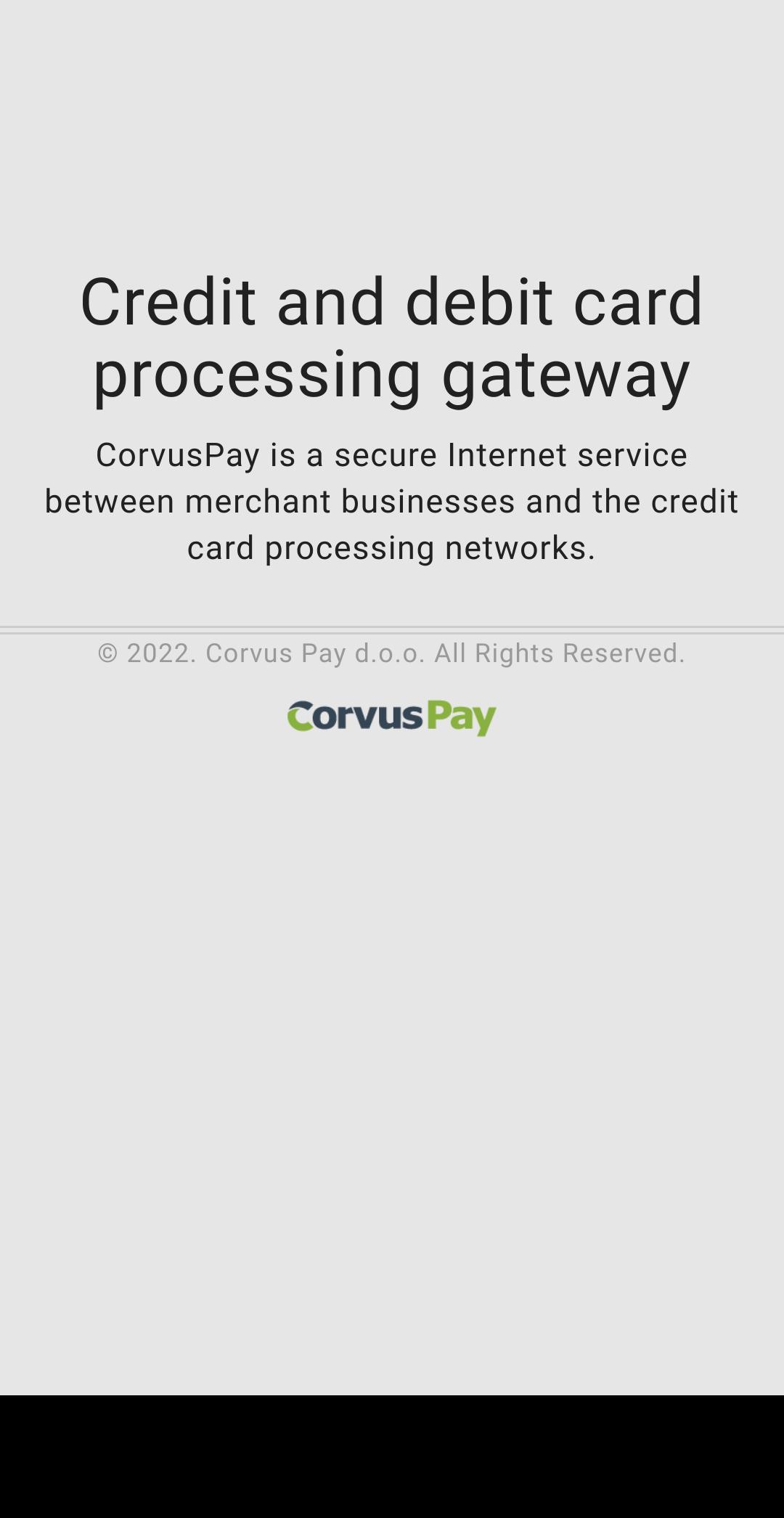 wallet.corvuspay.com - site is not usable · Issue #101378 · webcompat/web-bugs · GitHub