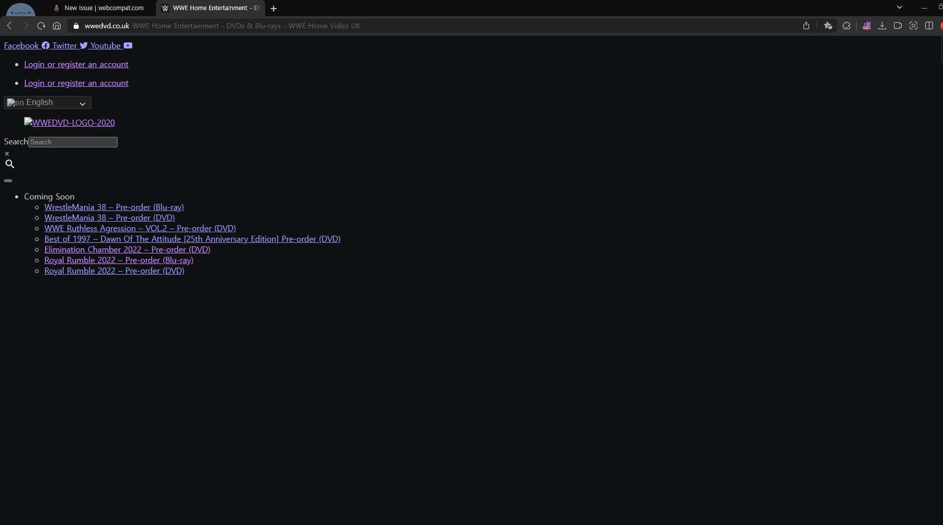 wwedvd.co.uk - design is broken · Issue #102137 · webcompat/web-bugs · GitHub