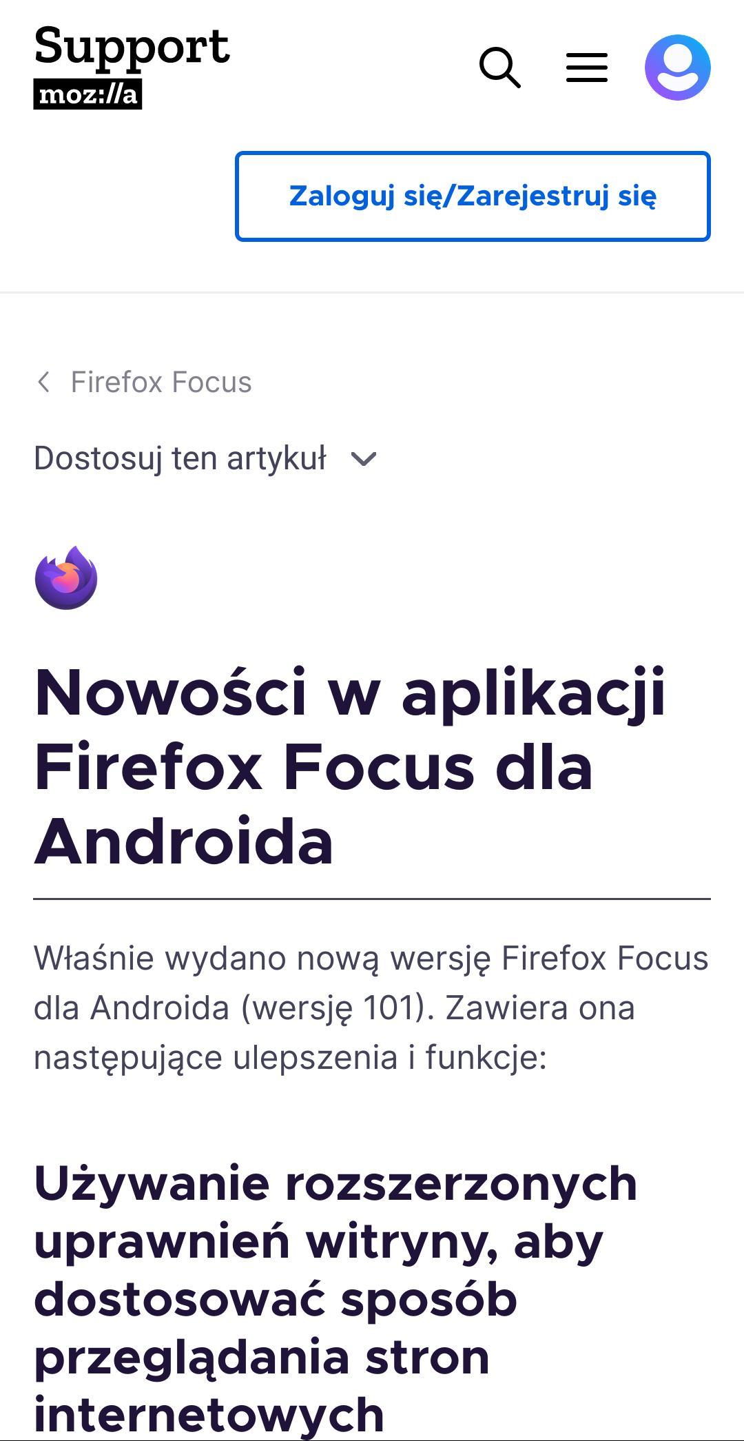 support.mozilla.org - desktop site instead of mobile site · Issue #107037 · webcompat/web-bugs ...