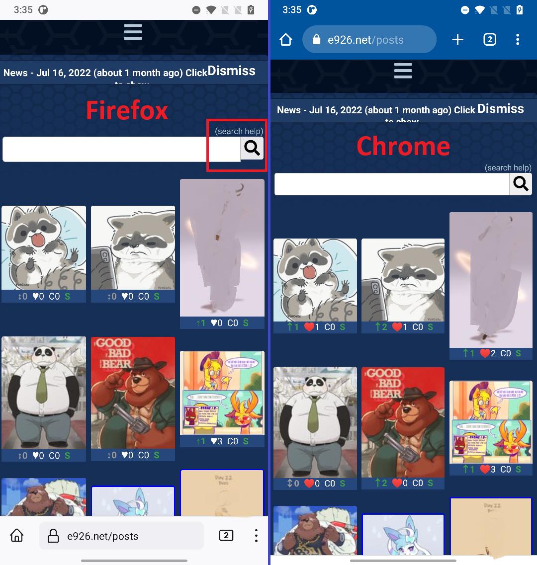 e926.net - The icon from the search field is not scaled correctly · Issue #109700 · webcompat ...