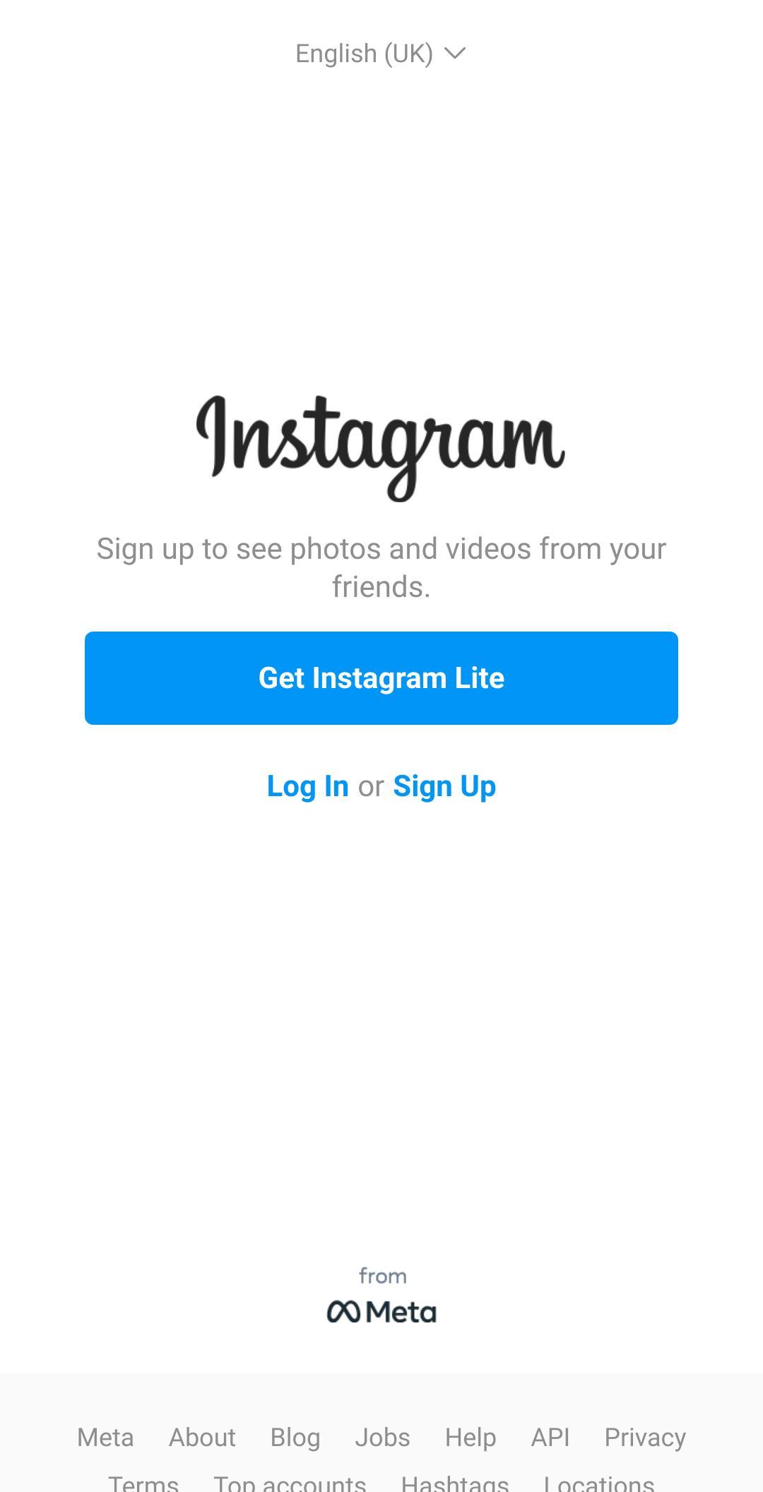 www.instagram.com - site is not usable · Issue #111401 · webcompat/web-bugs · GitHub