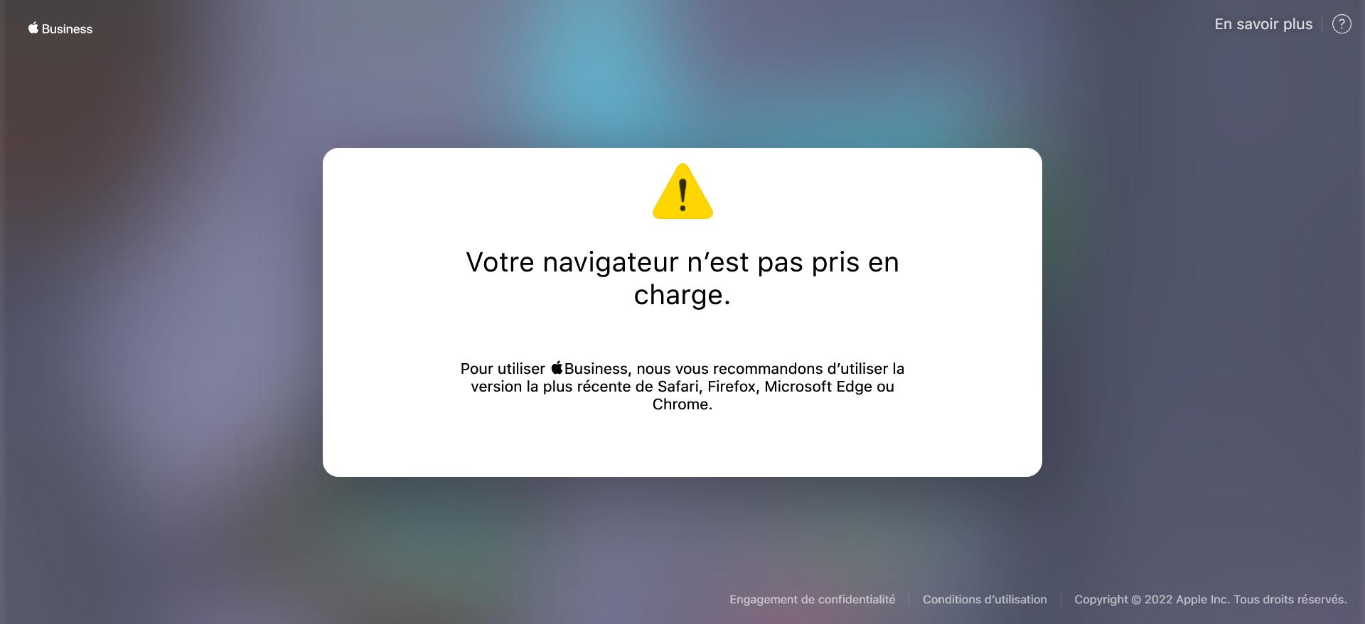 business.apple.com - site is not usable · Issue #110140 · webcompat/web-bugs · GitHub