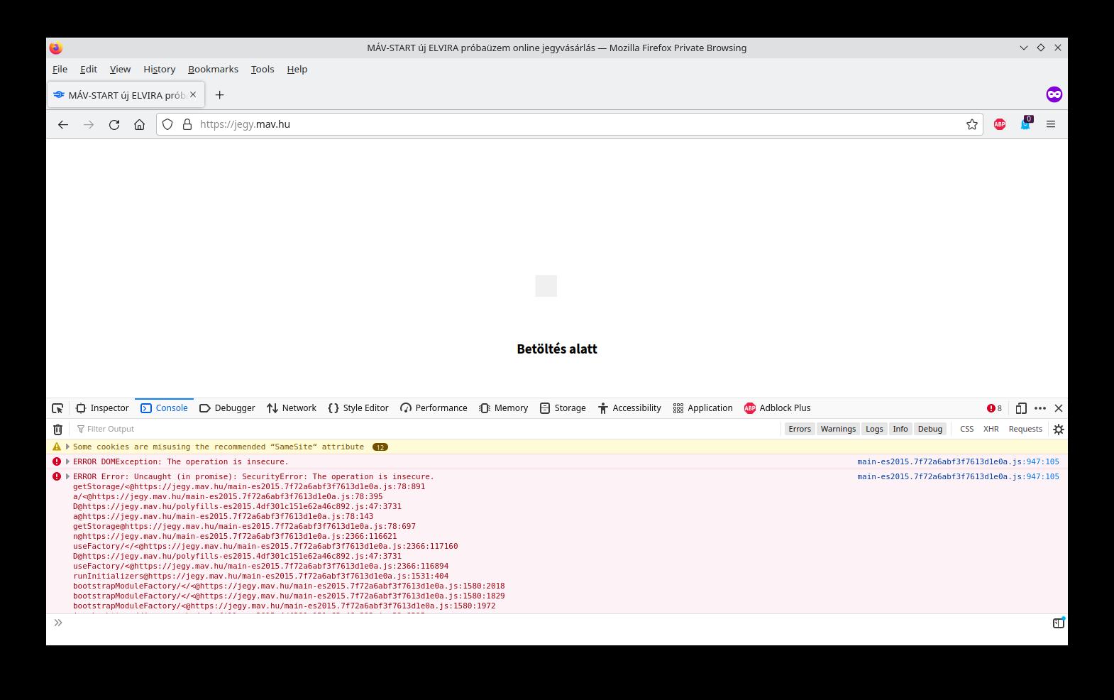 jegy.mav.hu - see bug description · Issue #111077 · webcompat/web-bugs · GitHub