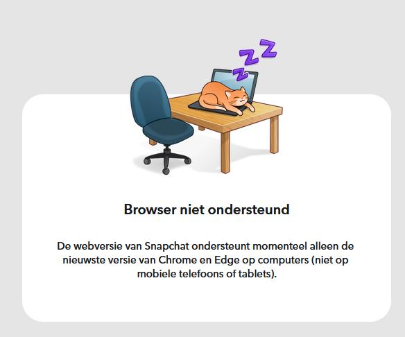 web.snapchat.com - site is not usable · Issue #116663 · webcompat/web-bugs · GitHub