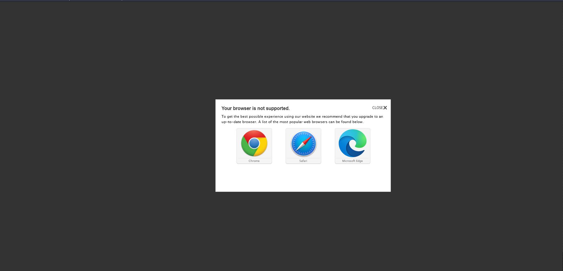 Site Is Not Usable · Issue 116525 · Webcompat 