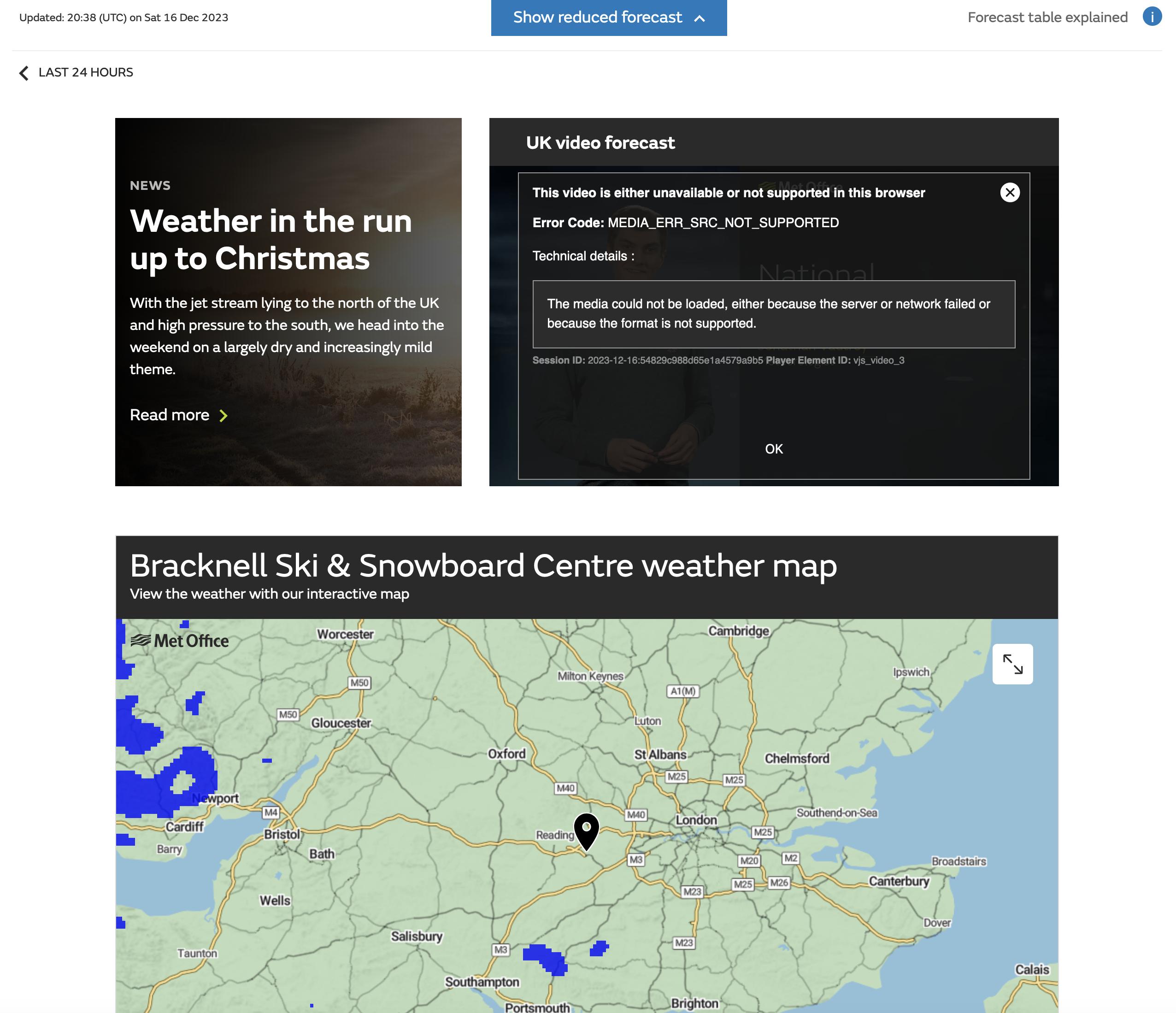 www.metoffice.gov.uk - video or audio doesn't play · Issue #131122 · webcompat/web-bugs · GitHub