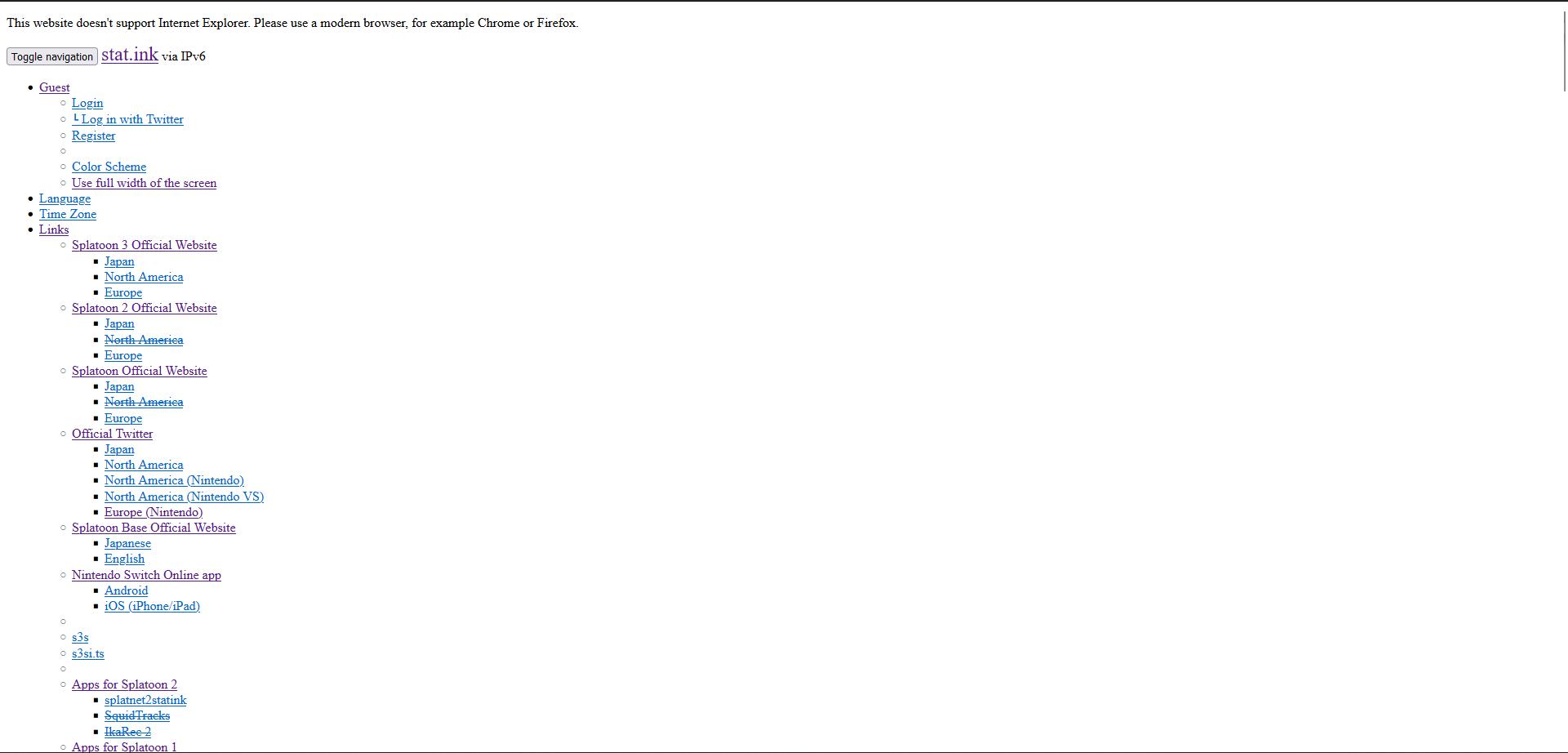 stat.ink - see bug description · Issue #117805 · webcompat/web-bugs · GitHub