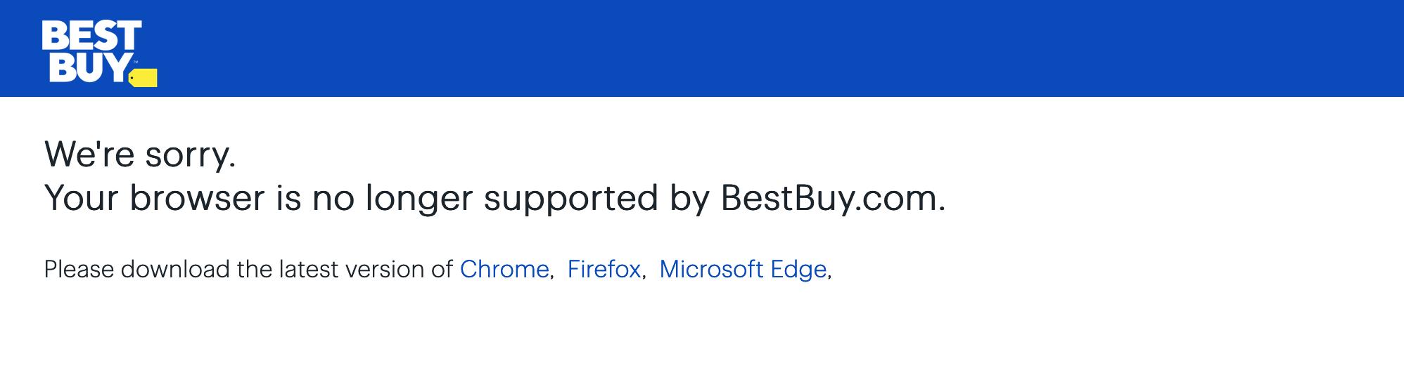 www.bestbuy.com - site is not usable · Issue #118371 · webcompat/web-bugs · GitHub