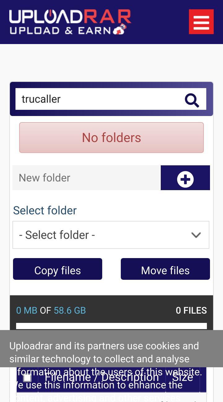 uploadrar.com - site is not usable · Issue #118370 · webcompat/web-bugs · GitHub
