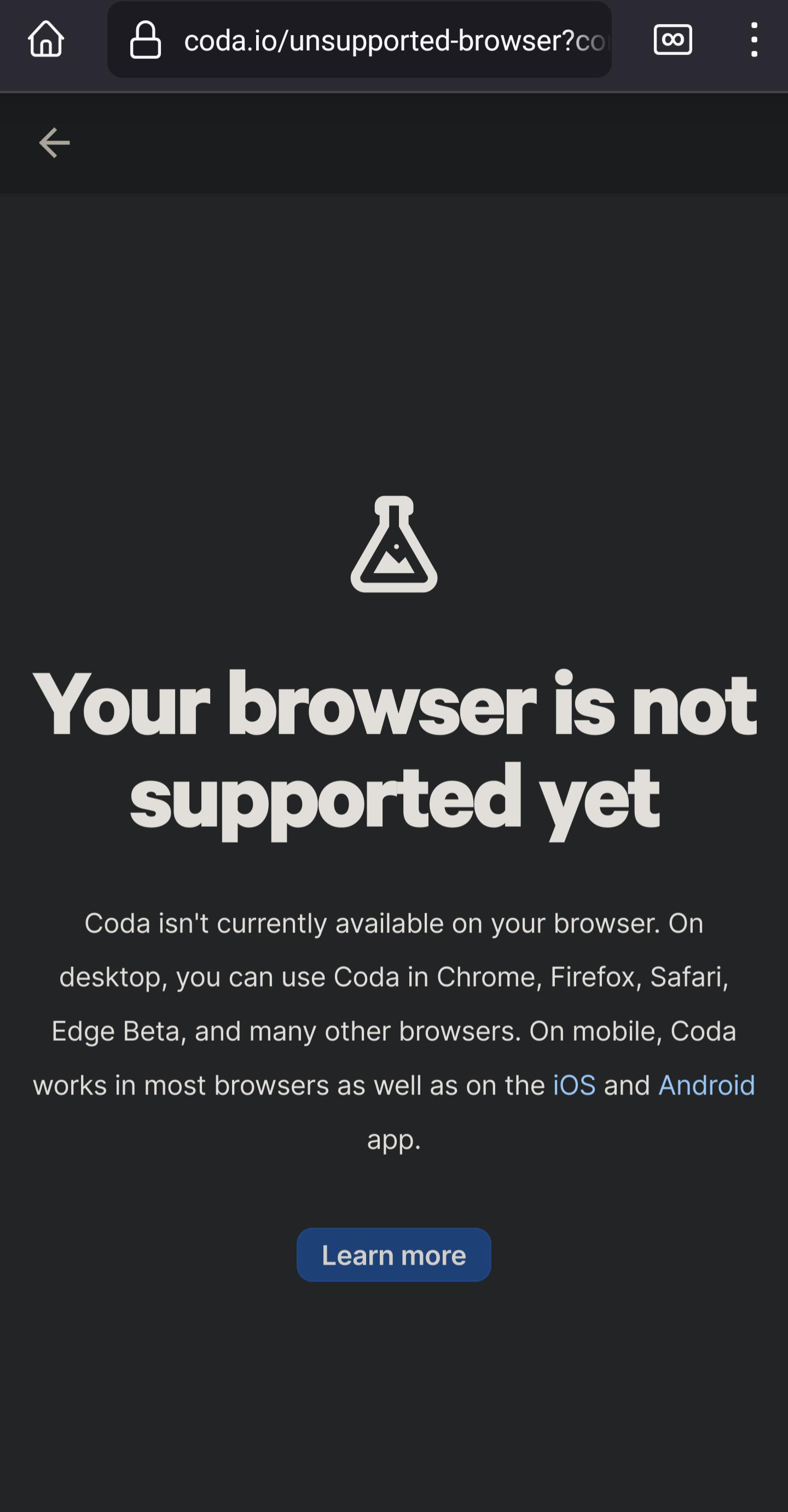 Site Is Not Usable · Issue 119822 · Webcompatweb Bugs · Github