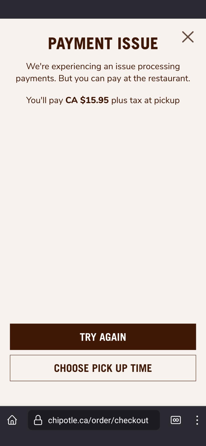 chipotle.ca - see bug description · Issue #119238 · webcompat/web-bugs ...