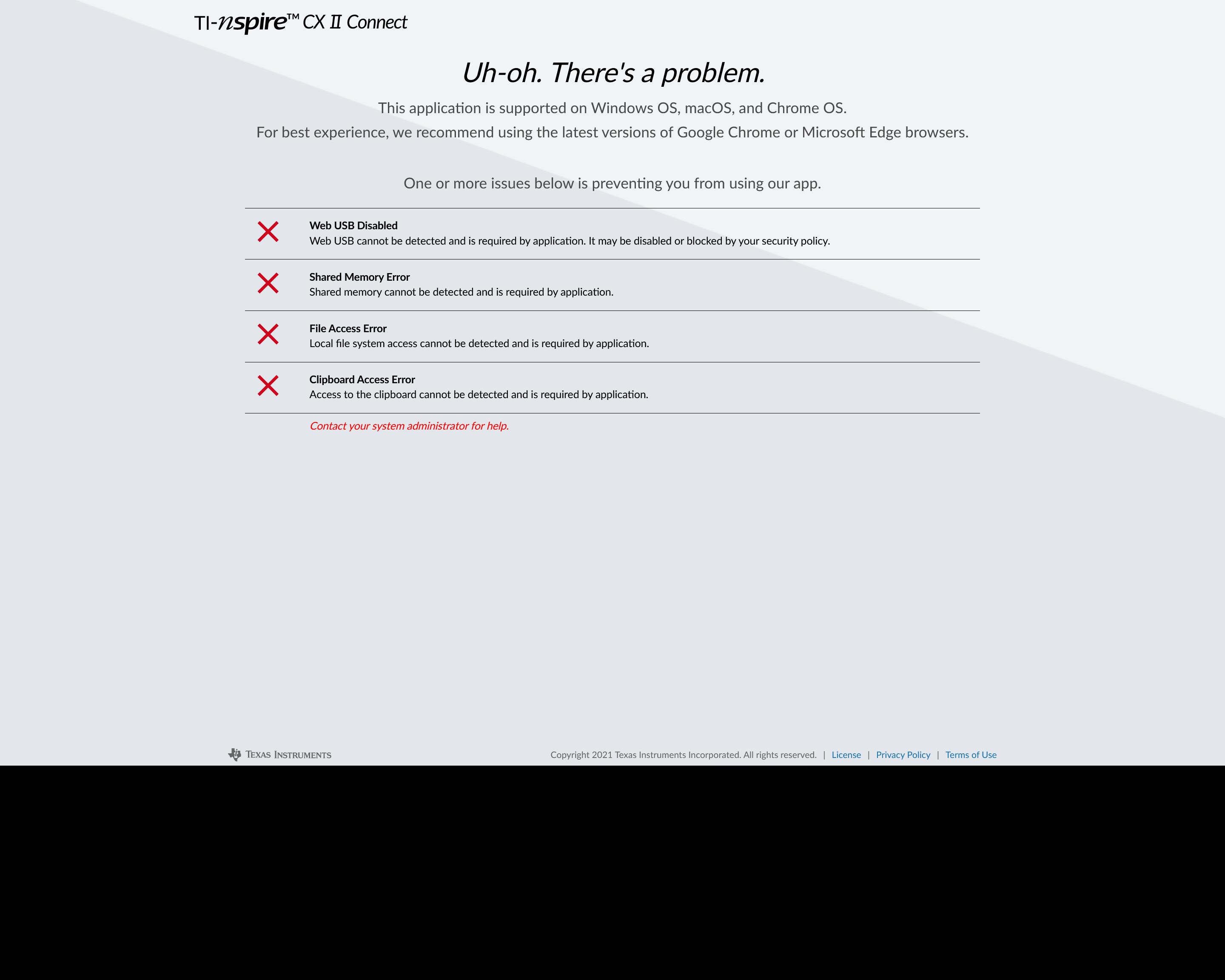 nspireconnect.ti.com - site is not usable · Issue #120164 · webcompat/web-bugs · GitHub